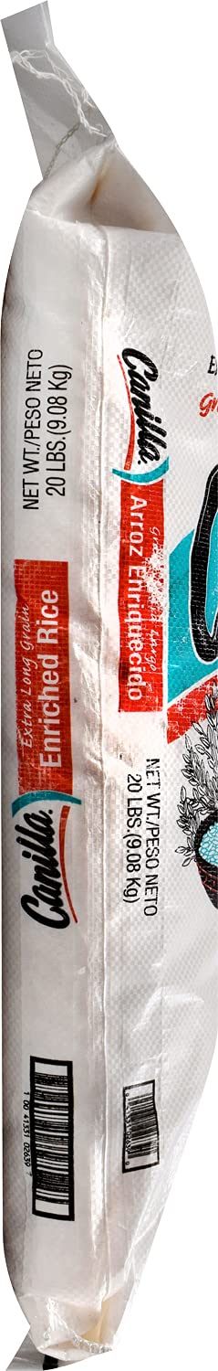 Goya Foods Canilla Extra Long Grain White Rice, 20 Pound - Fulfillment ...