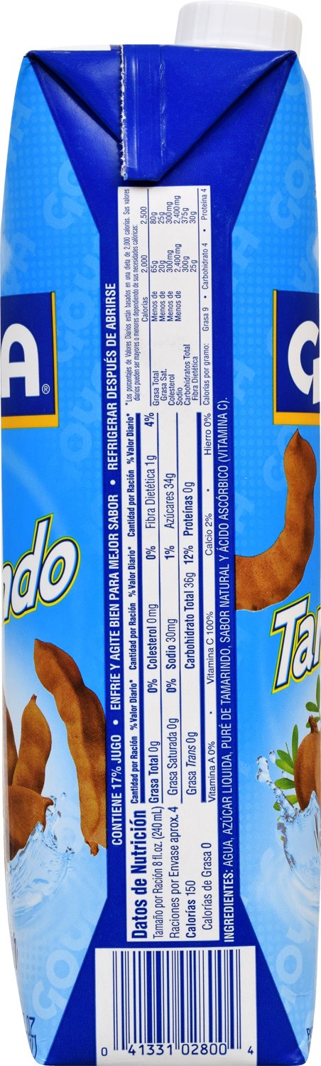 Goya Tamarind Nectar, 33.8 oz - Fulfillment Center