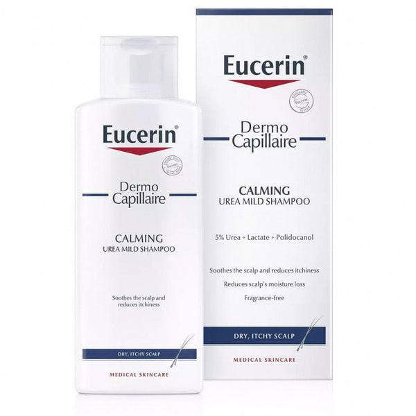 Eucerin Dermo Capillary Calming Urea Shampoo 250ml - Fulfillment Center